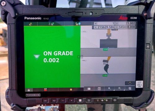 Leica iCON Site Machine Control