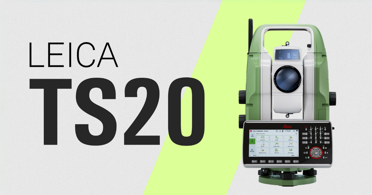 Leica TS20 Robotic Total Station